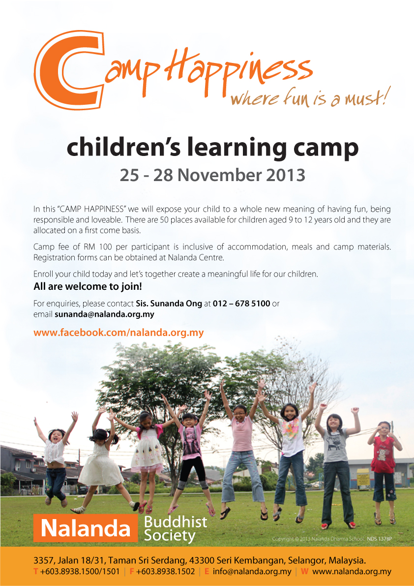 Children s Learning Camp Nalanda Buddhist Society children-s-learning-camp-nalanda-buddhist-society