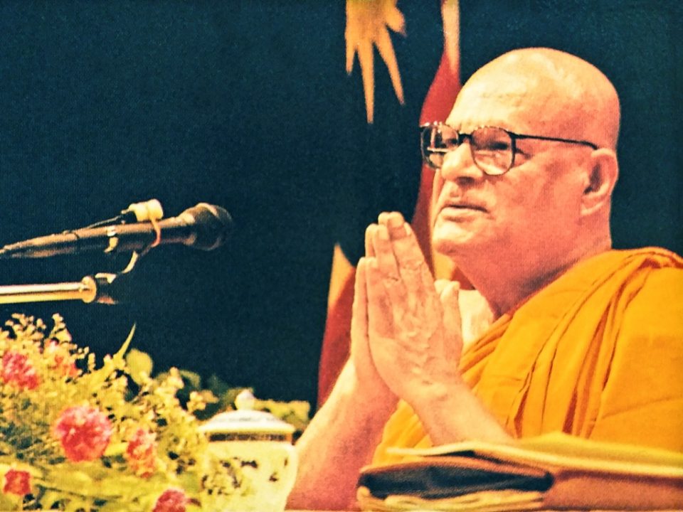 Birth centenary of an iconic Dhammaduta – Nalanda Buddhist Society