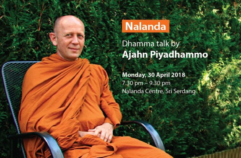 Dhamma teachings during Convention – Nalanda Buddhist Society
