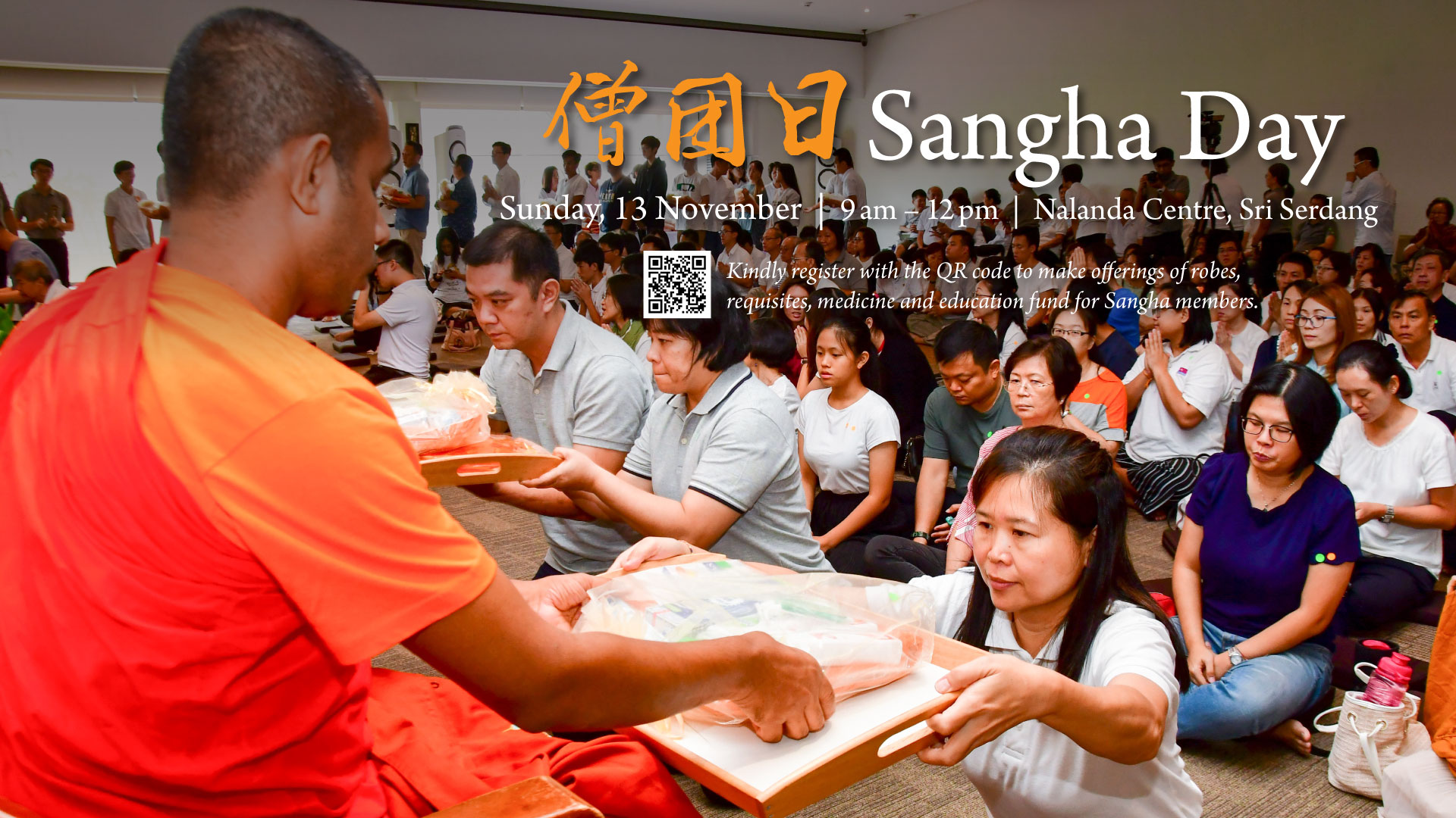 Sangha Day B.E. 2566 – Nalanda Buddhist Society