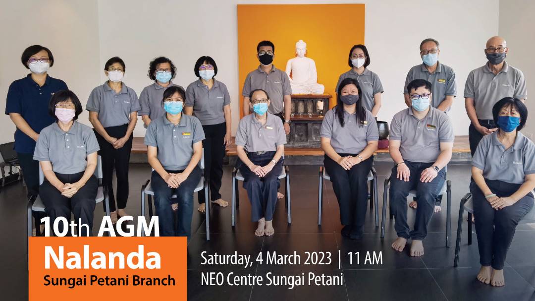 SP Branch members to convene for 10th AGM – Nalanda Buddhist Society