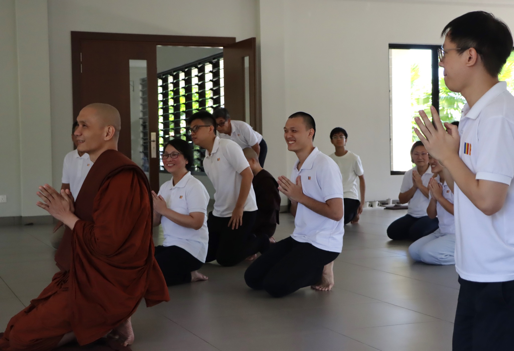 Thai forest monks visit Wisdom Park – Nalanda Buddhist Society
