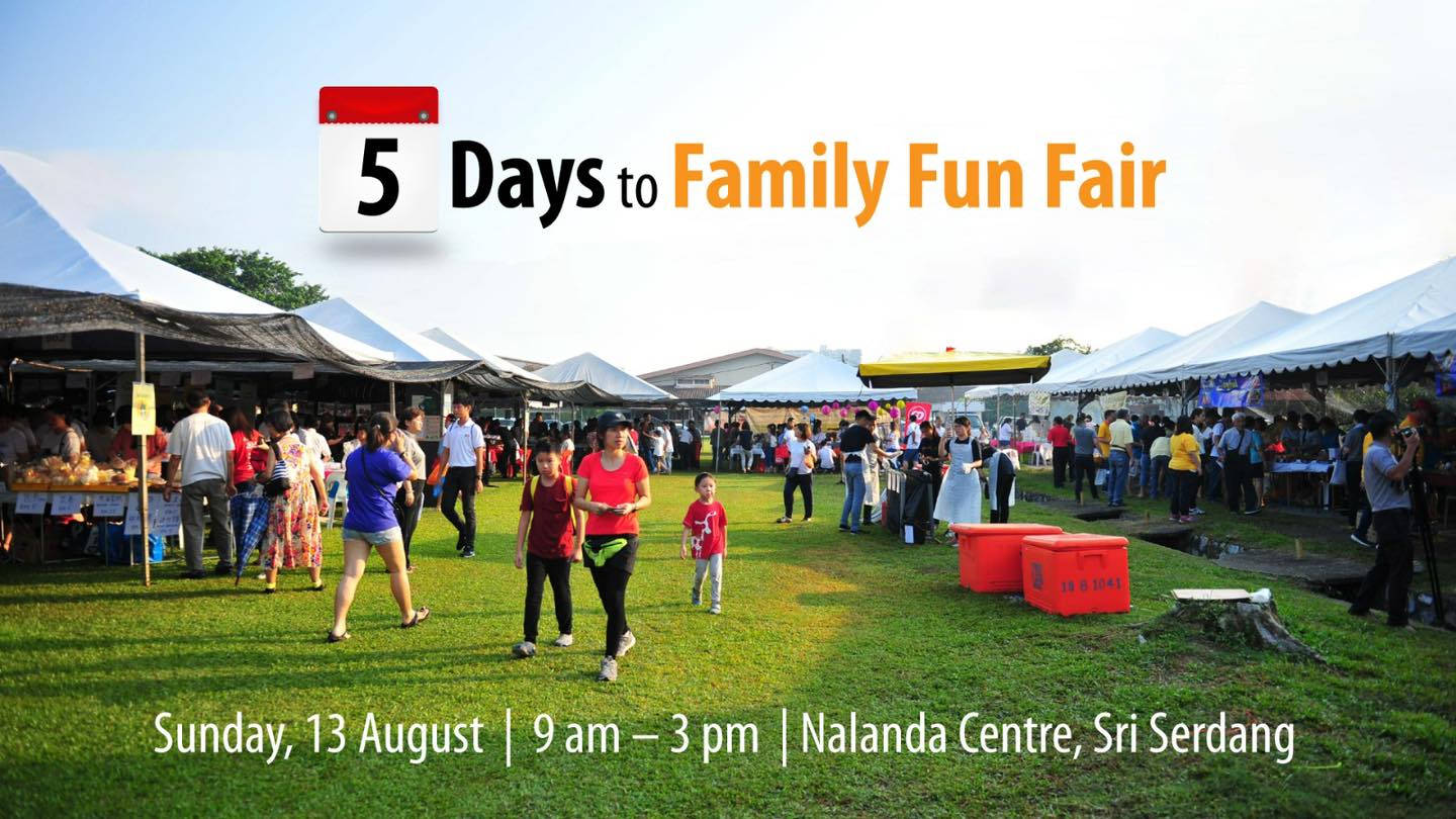 5 days to Family Fun Fair – Nalanda Buddhist Society