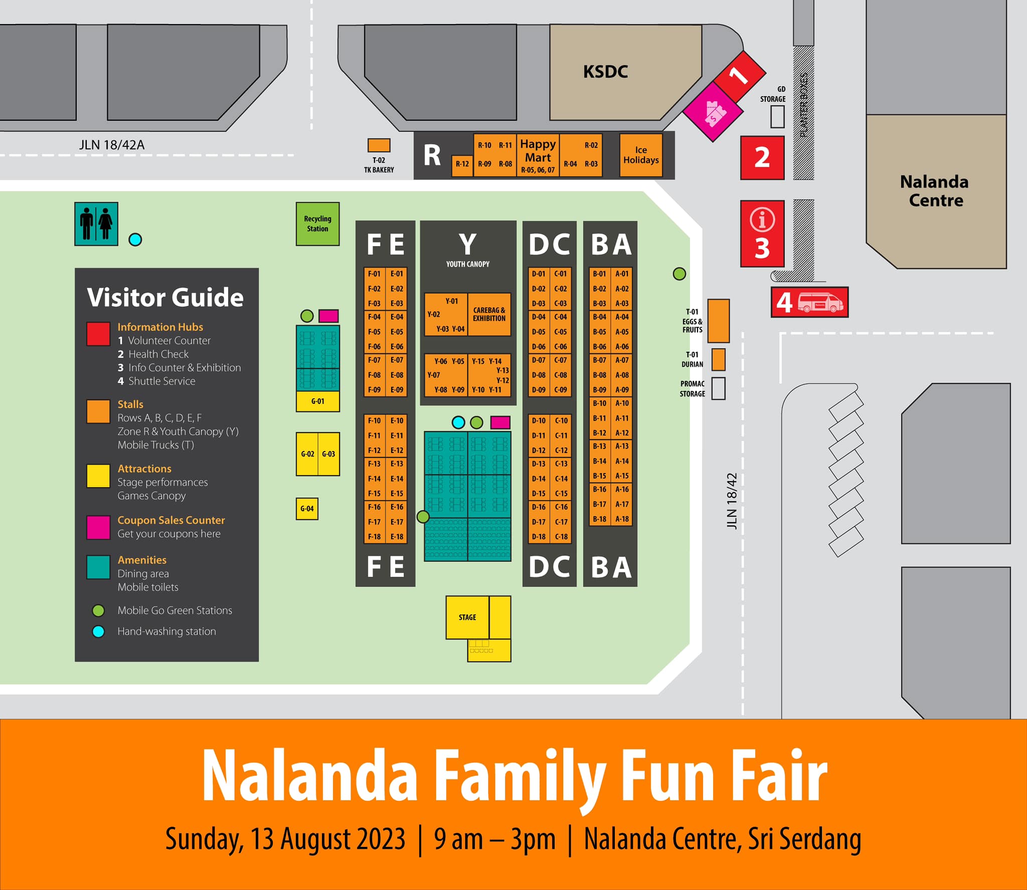 3 days to go : know your way around Family Fun Fair – Nalanda Buddhist ...