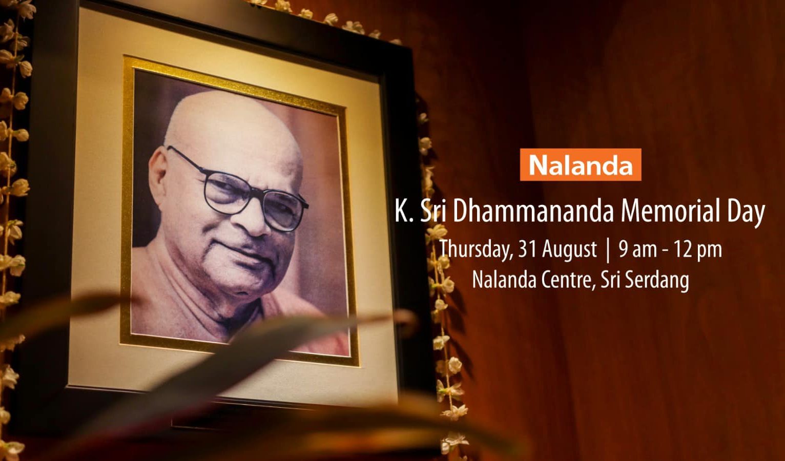 K. Sri Dhammananda Memorial Day – Nalanda Buddhist Society