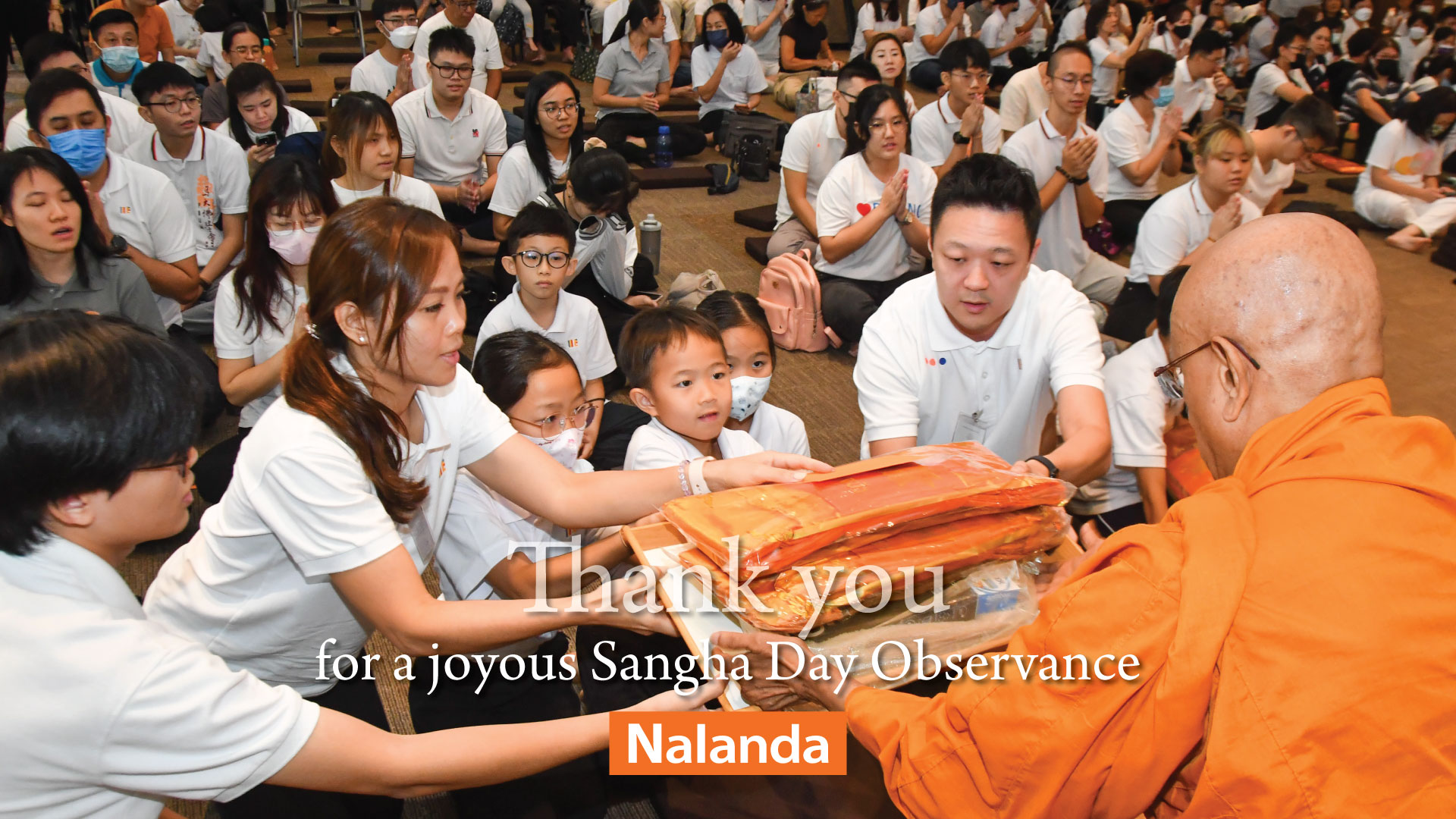 Thank you for a joyous Sangha Day – Nalanda Buddhist Society