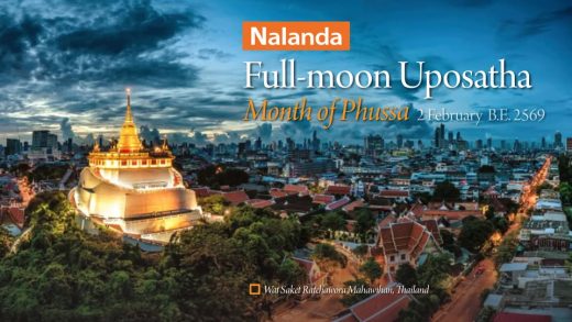 Full-moon Uposatha of Phussa month – Nalanda Buddhist Society